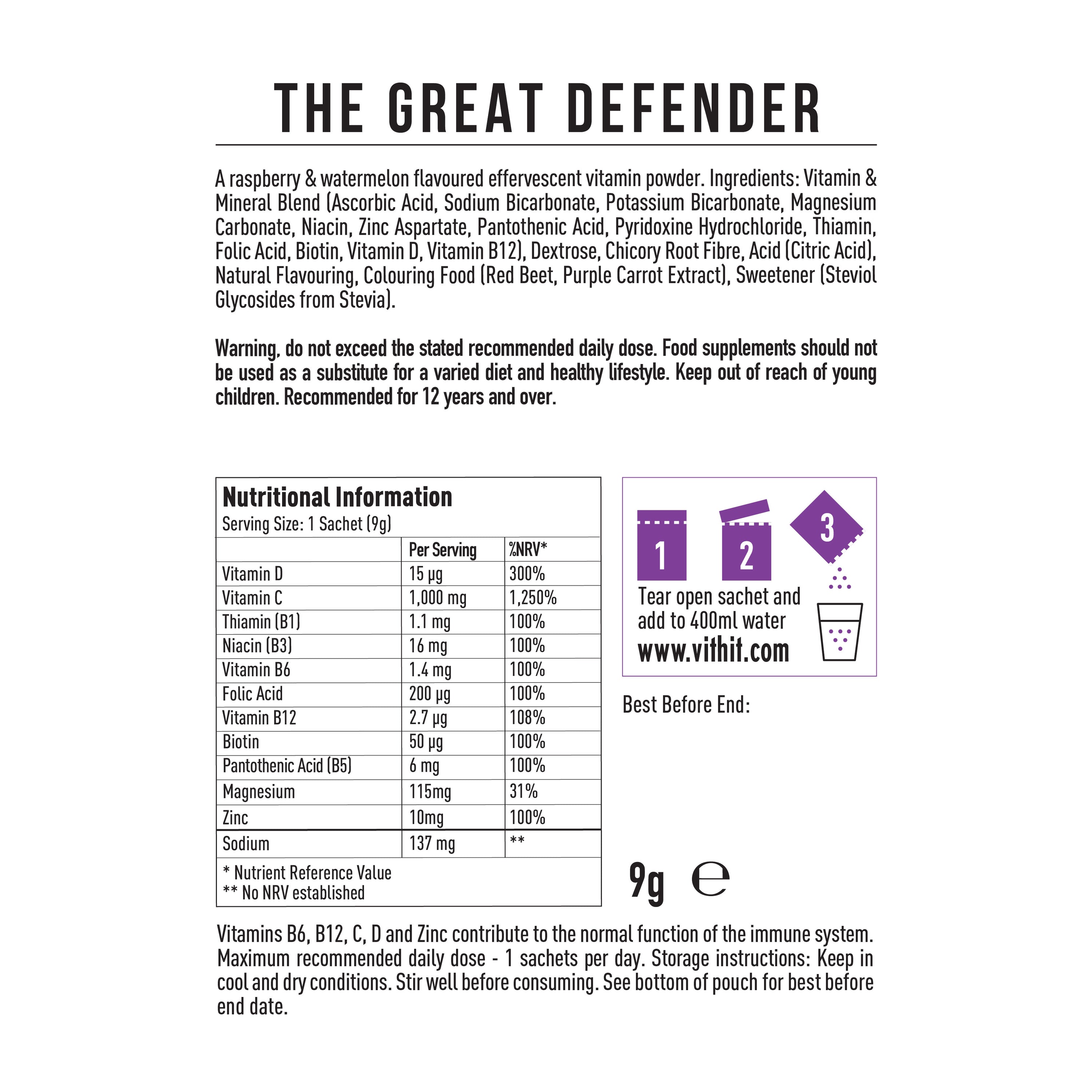 VITHIT Effervescent – VITHIT Drinks IE